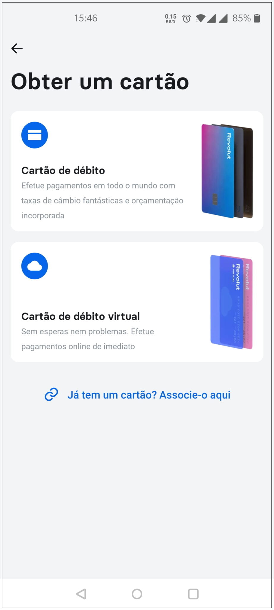 Cartões Virtuais do Revolut: vantagens e como pedir
